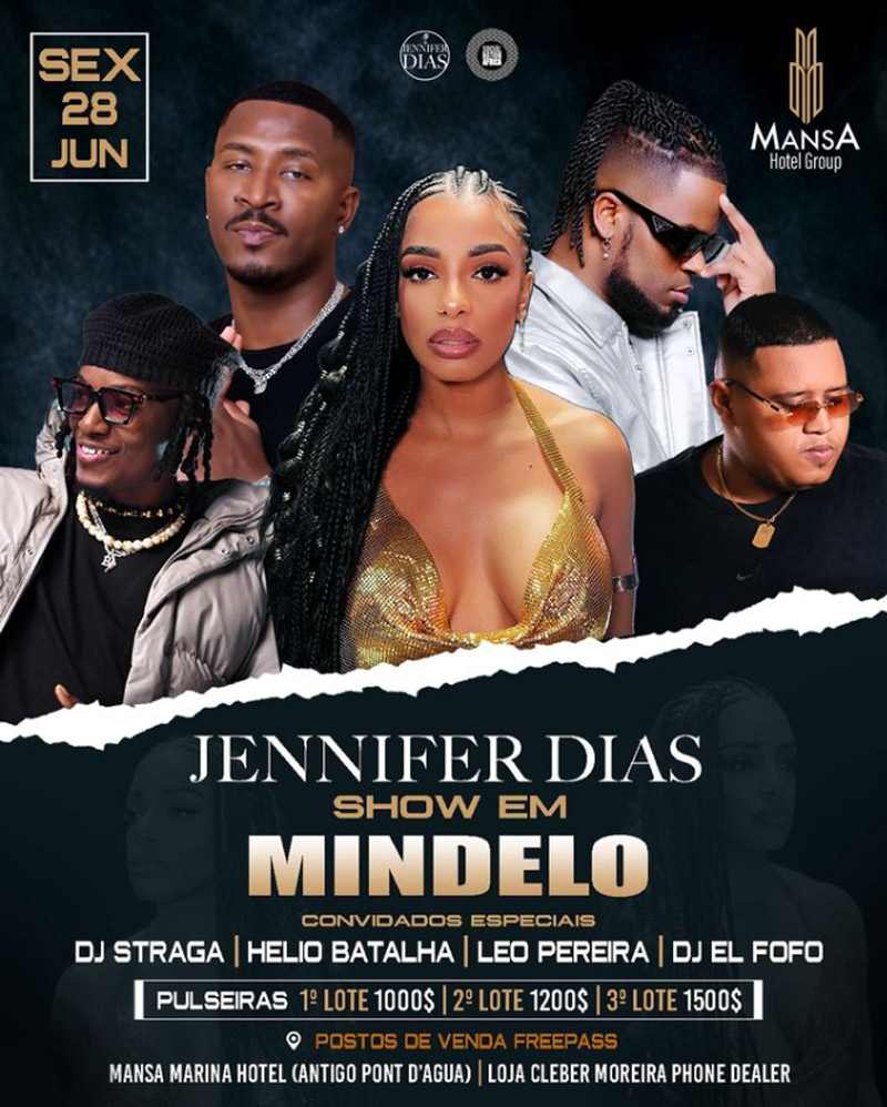 Show em Mindelo comJennifer Dias - Vibra