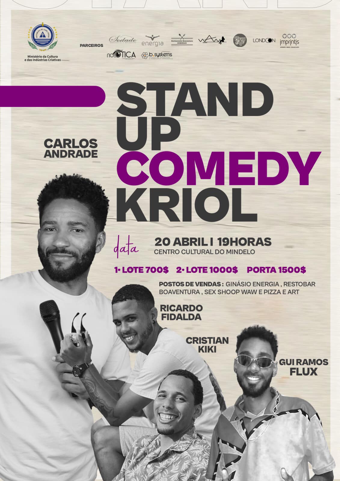 Stand Up Comedy Kriol - Vibra
