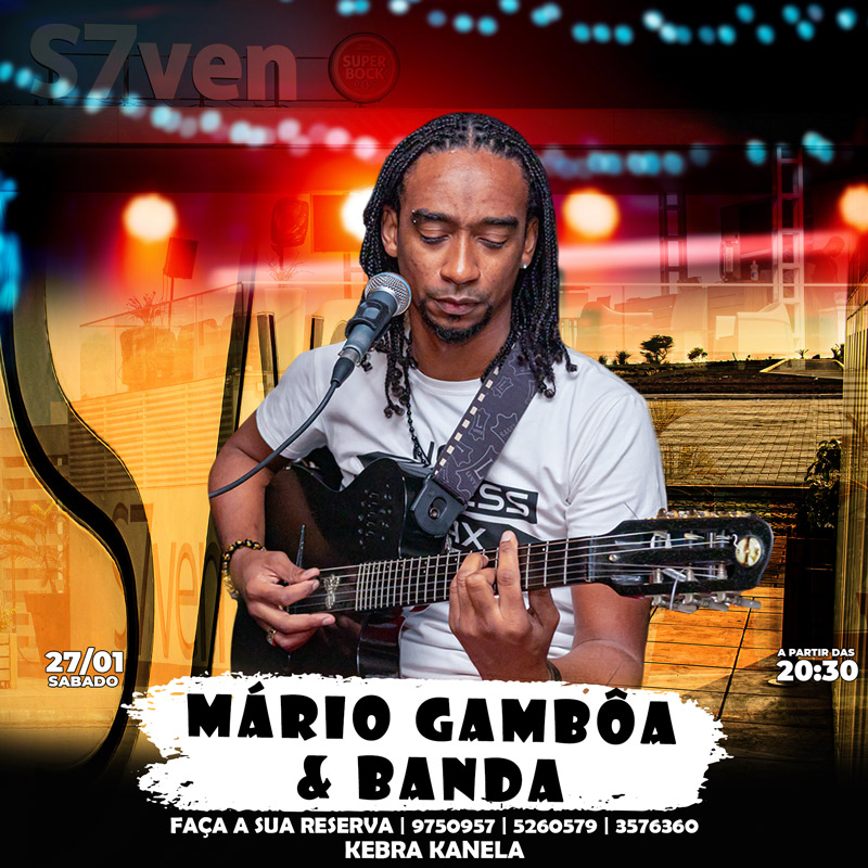 Concerto Musical com Mario Gamboa & Banda - Vibra
